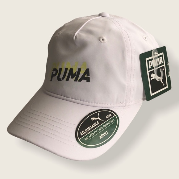 Puma | Accessories | Puma Hat Adjustable Relaxed Fit Pre Curved Bill ...